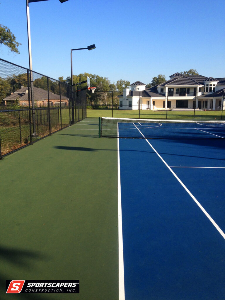 Tennis Court Construction Houston, TX | Sportscapers Construction Inc